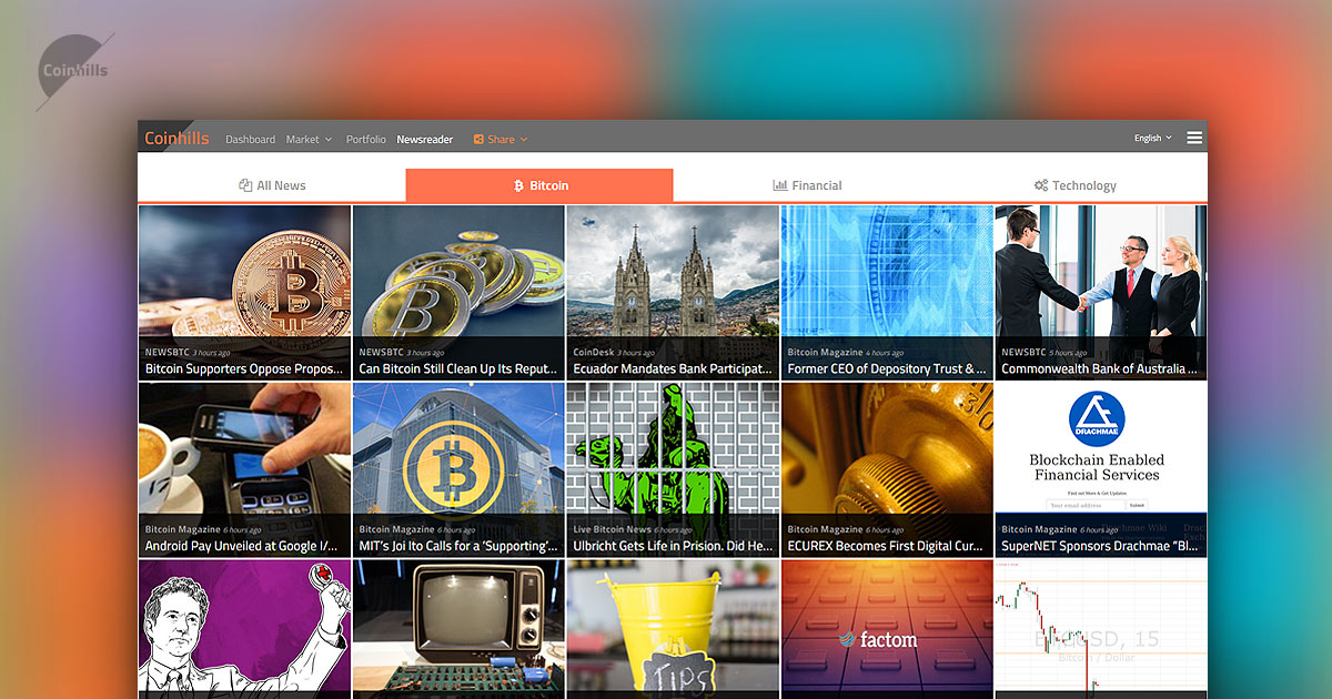 Bitcoin News Reader - Coinhills